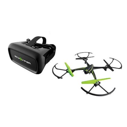Sky Viper v2400 HD Streaming Drone with FPV Headset Review - Kids Toys News