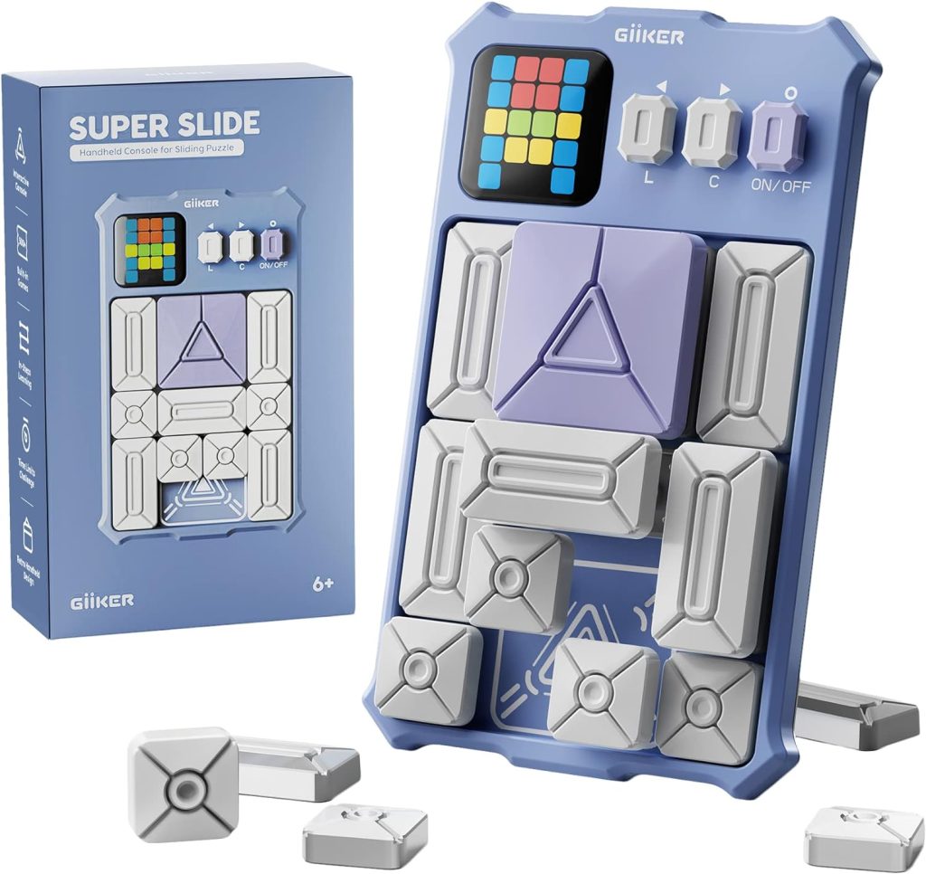 GiiKER Super Slide Puzzle Games Review - Kids Toys News
